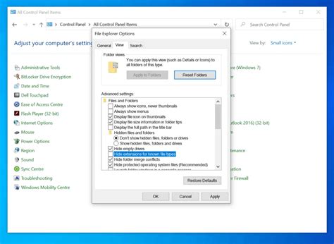 how to show file extensions in windows 10 itechguides