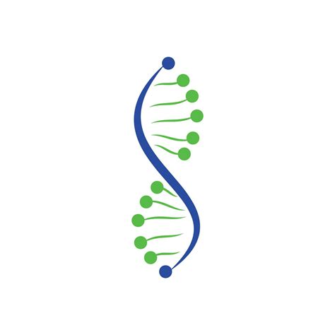 Science Genetics Vector Logo Design Genetic Analysis Research Biotech Code Dna Biotechnology