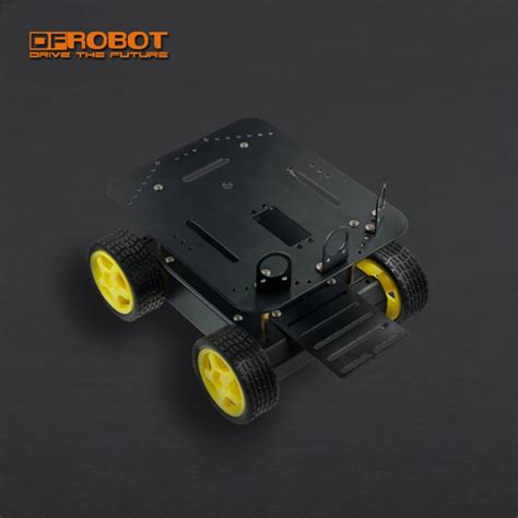 Dfrobot Pirate 4wd Mobile Robot Platform With 4 Motors Wheel Aluminum