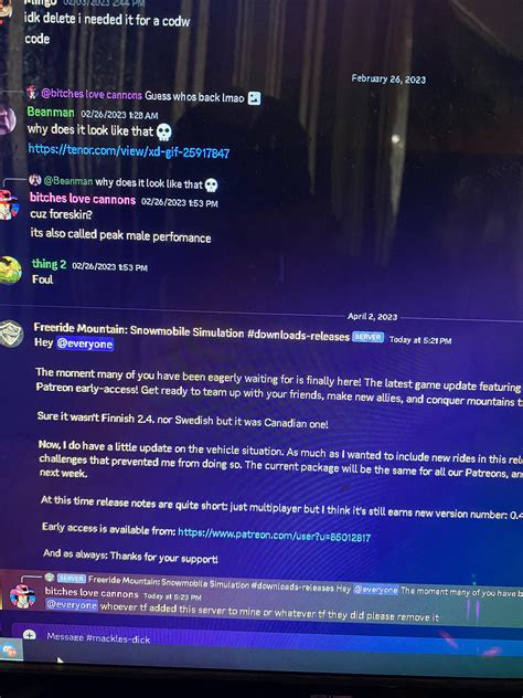 How Do I Get Rid Of This Private Server Posting In My Server Friend Added It Not Me R Discordapp