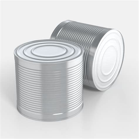 금속 주석 캔 3d 모델 20 Obj Stl Fbx Dae 3ds C4d Free3d