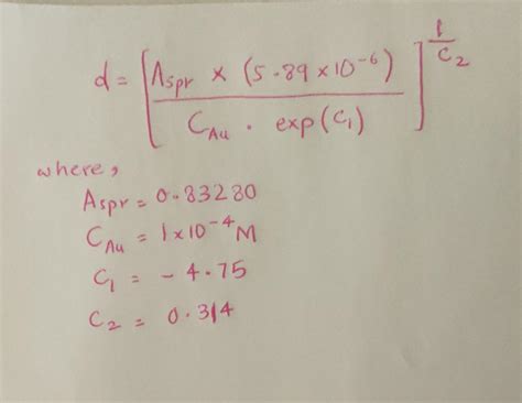 Solved Find Out The D By Putting The Given Values Show Chegg Com