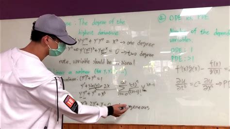 Lec 01｜微分方程式的分類帽嗚嗚嗚～～ Youtube