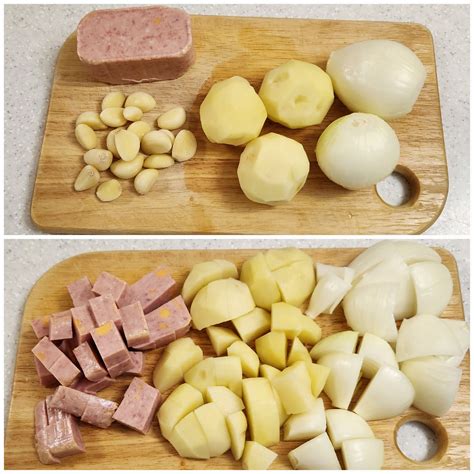 스팸감자조림 무수분 감자조림 레시피 도시락반찬 밑반찬