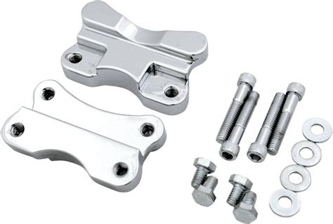 Drag Specialties 14100066 Fender To Fork Adapters Chrome