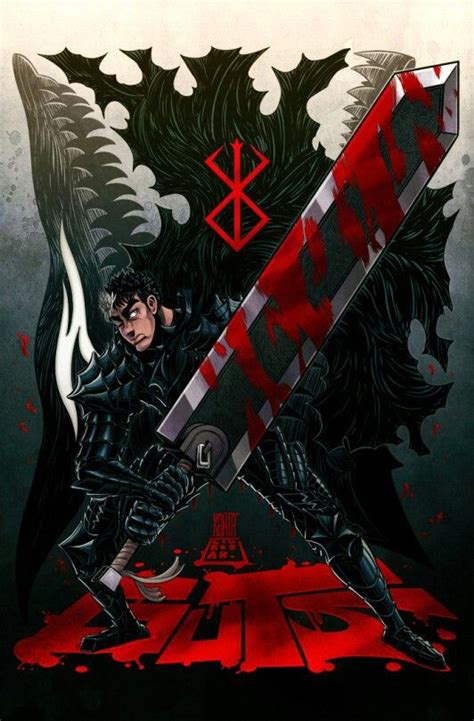 Pin By Luke Cage On Berserk Fan Art Y Imagenes Berserk Black Anime
