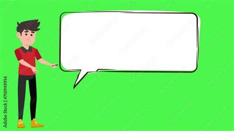 Vidéo Stock Rectangle Text Box Explanation Pop Up Text Box Message