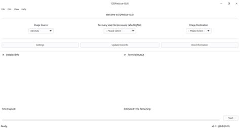 DDrescue GUI Wiki De Deepin En Español