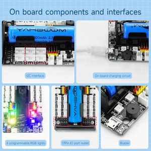 Jual Microbit V2 Expansion Board Module Onboard 18650 Battery With Iic Kab Tangerang Hydraa