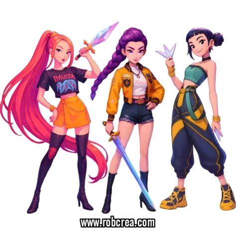 Png De Las Guerreras K Pop Clipart 3 Con Transparencia