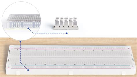 Breadboard — Sunfounder Esp32 Starter Kit Documentation