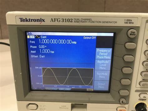 Tektronix AFG MHz Ch Arbitrary Function Generator CALIBRATED Global Test Equipment
