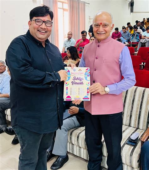 Dr Ajay Shukla On Linkedin Honored To Present Today A Copy Of 5th Edition March Edition Of…