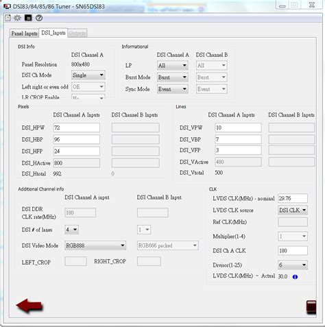 Sn65dsi83 Lvds Display Will Repeat Showing Red Green Blue Black White Checkerboard Grey