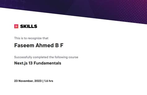 Faseem Ahmed On Linkedin Im Happy To Share That Ive Obtained A New