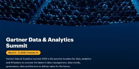 Gartner Data And Analytics Summit 2025