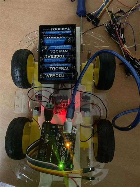 Can 6 1 5 Volt Batteries Power An Arduino Car R Arduino