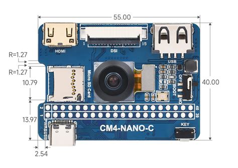 Raspberry Pi Compute Module 4 Nano Base Board C 23451 придбати Інтернет магазин мікрокомп