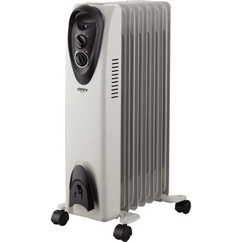 Omnimax 1500w Oil Filled Heater With Thermostat Weeks Home Hardware