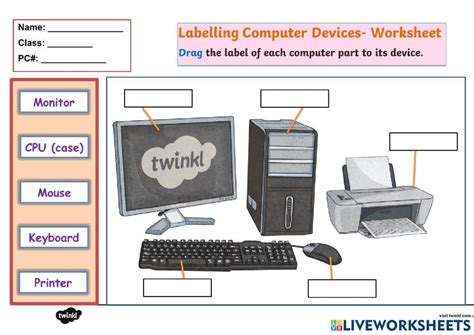 Computer Label Lesson Plans Worksheets Reviewed By Teachers Worksheets Library