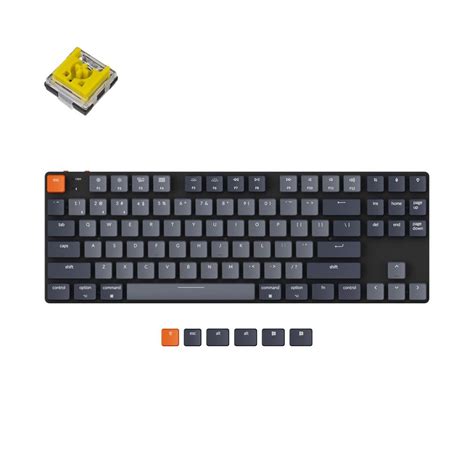 Jual Keychron K Se Ultra Slim Tkl Layout Optical Hot Swappable White Backlight Wireless