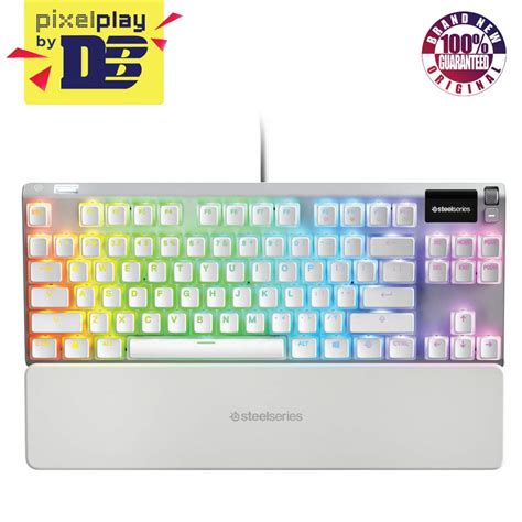 Steelseries Apex 7 TKL Mechanical Gaming Keyboard Ghost Limited Edition Red Linear Switch