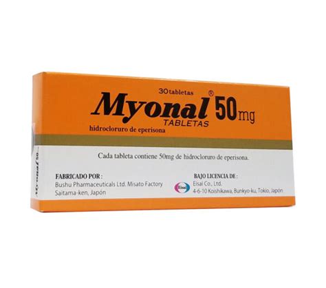 Myonal 50mg Tabletas Farmaciard