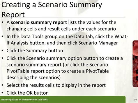 ppt excel tutorial 10 performing what if analyses powerpoint