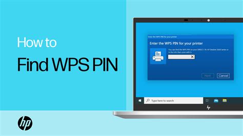 Find The Wireless Network Password Or Pin To Connect An Hp Printer Hp
