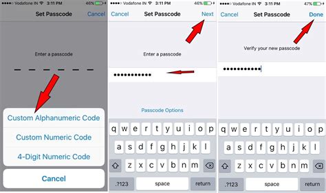 How To Create Alphanumeric Passcode On IPhone IPad