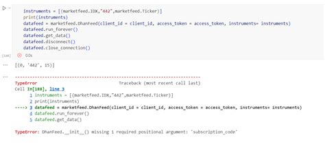 Fetching Market Feed Data With Dhan Trading Apis Apis Automation Algos And Code Madefortrade