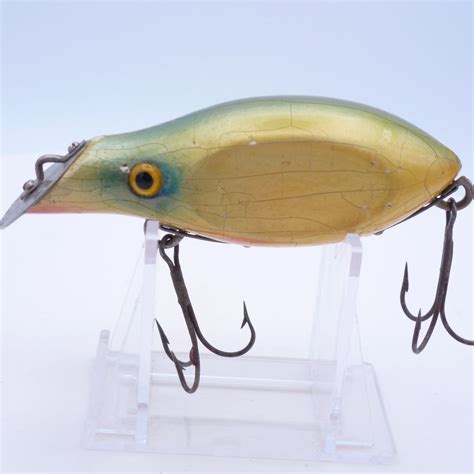 Scarce Green Wylie Klipon Wobbler In Blue Backed Pearl Finish