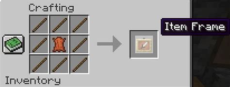 Item Frame In Minecraft
