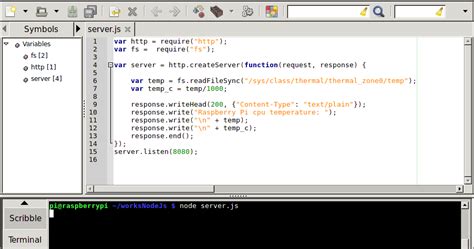 Hello Raspberry Pi Node Js To Read Raspberry Pi Temperature