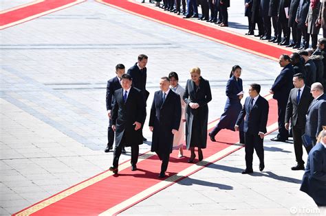 Фото Польш Улсын Ерөнхийлөгч Анджей Дуданыг угтан авлаа