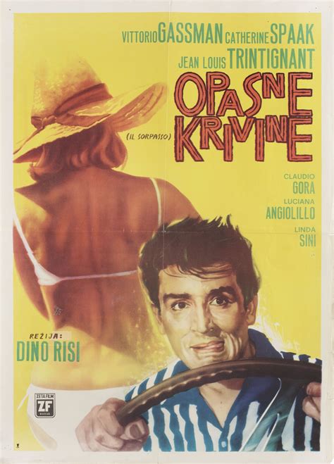Il Sorpasso Original 1962 Yugoslav B2 Movie Poster Posteritati Movie Poster Gallery