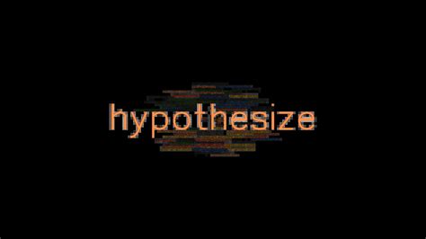Hypothesize Past Tense Verb Forms Conjugate Hypothesize