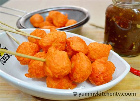Easy Kwek Kwek Recipe Filipino Street Food Fried Quail Eggs Yummy