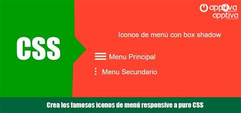 ¿cómo Crear Iconos Clásicos De Menú Responsive A Solo Css Html Css