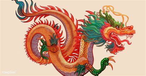 Рисунок дракона китайского 70 фото