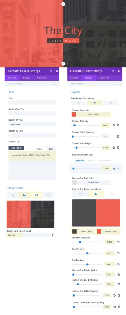 How To Create Full Screen Sections With Top And Bottom Scroll Links With Divi
