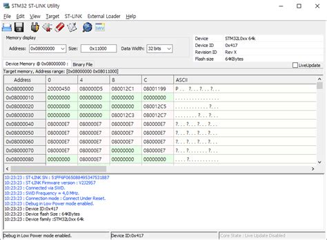 Connection Failed When Trying To Connect Stm32l053 Stmicroelectronics Community