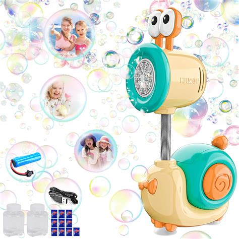 Hkm 046867 Automatic Bubble Blower Toy Cartoon Snail Shape