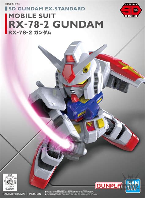 Sd Gundam Ex Standard 001 Rx 78 2 Gundam Oeshop