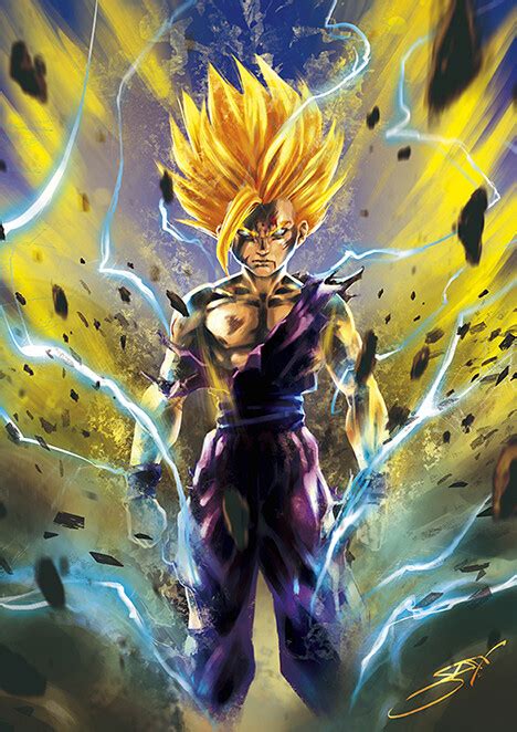 Artstation Son Gohan Ssj2