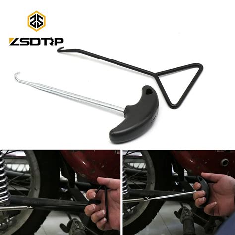 Zsdtrp Motorcycle Exhaust Spring Hook Puller Tool Stainless Steel