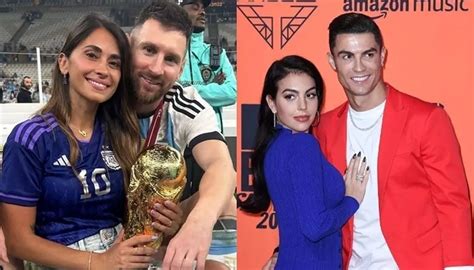 تقلید زن لیونل مسی از جورجینا همسر رونالدو خبرساز شد عکس