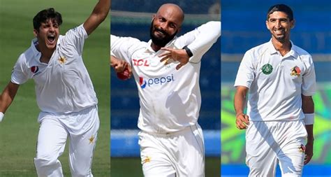 Hamza Sajid And Dahani Added In Pakistan Test Squad Cricket Images