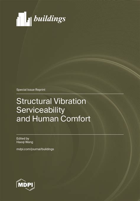 Structural Vibration Serviceability And Human Comfort Mdpi Books
