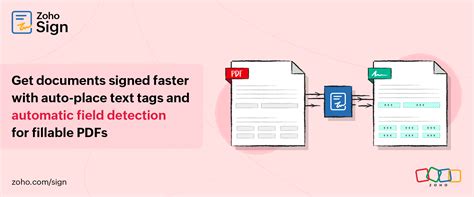 Get Documents Signed Faster With Auto Place Text Tags And Automatic Field Detection For Fillable